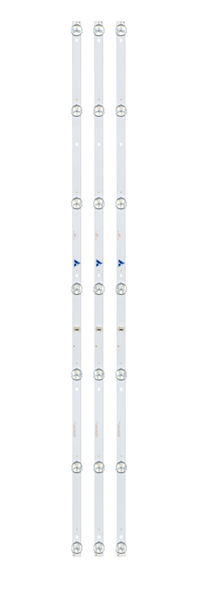 Комплект светодиодной подсветки CC02400D739V01 (3 планки по 739 мм 7 линз)