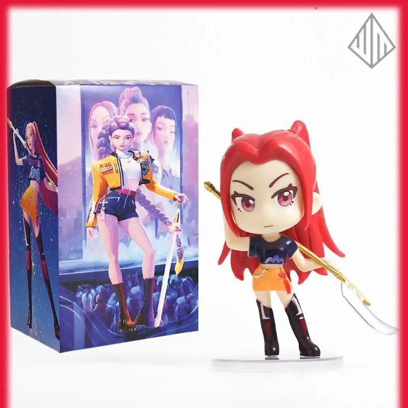 'Набор минифигурок "Кейпоп-охотницы на демонов"(K-Pop Demon Hunters)/Mira, 1шт. (Высота фигурки: 11.5 см, В коробке)/Q002