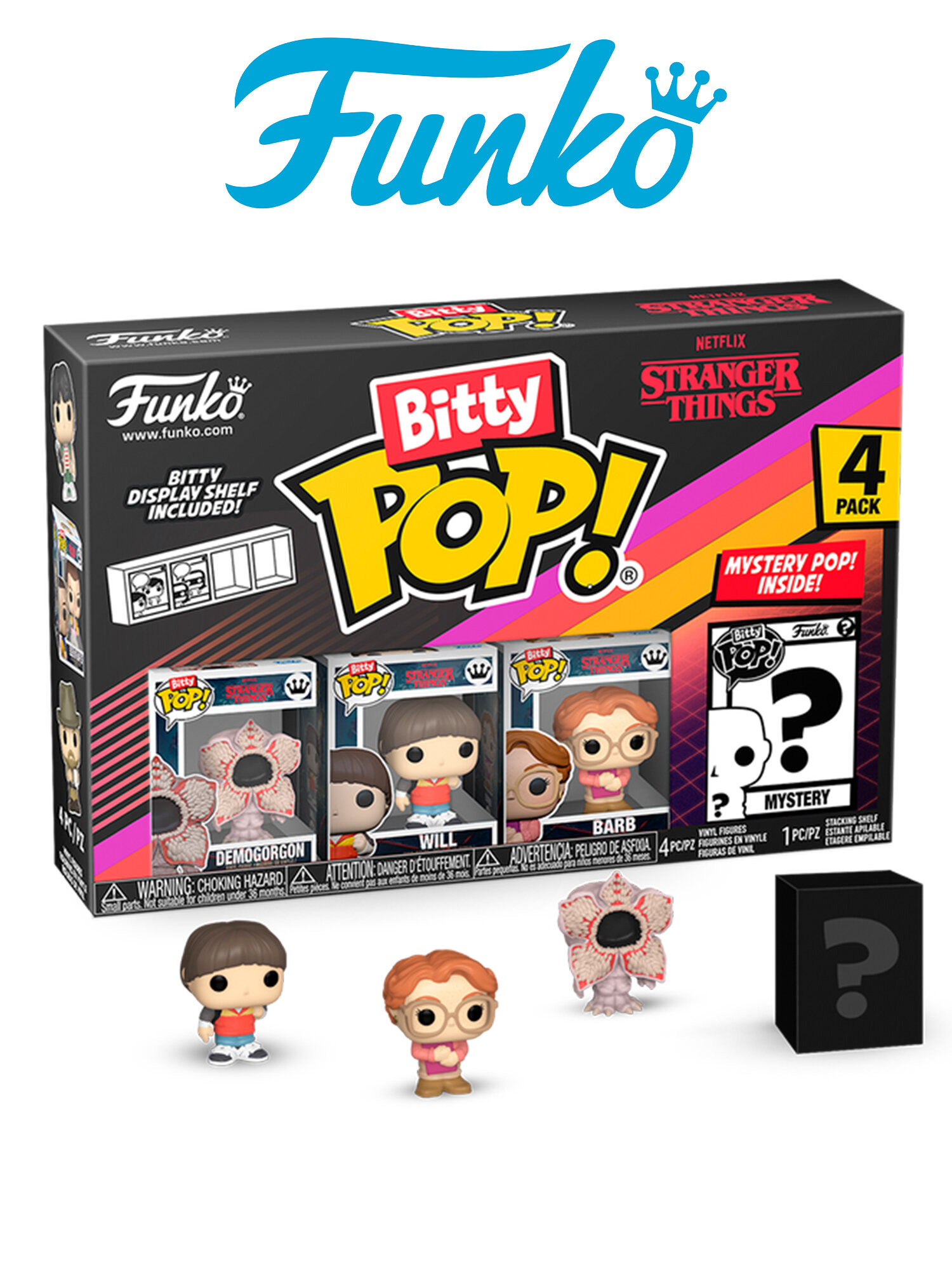 Фигурка Funko Bitty POP! Stranger Things 4-Pack Series 1