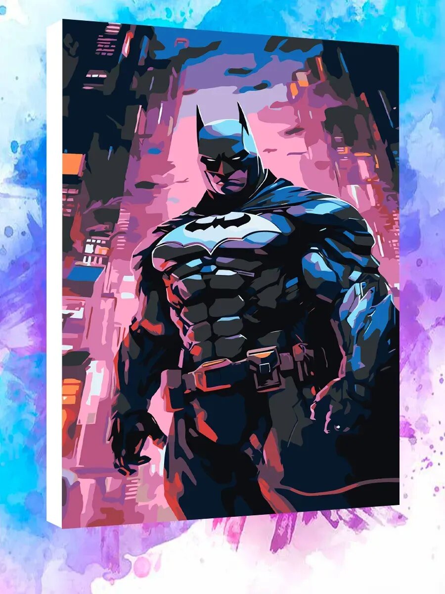 Картина по номерам Бэтмен Batman DC