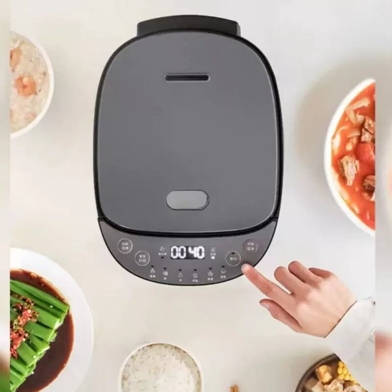 Рисоварка Philips HD3169/80, 3 л, 600 Вт, многофункциональная, черный/серый — фото 1