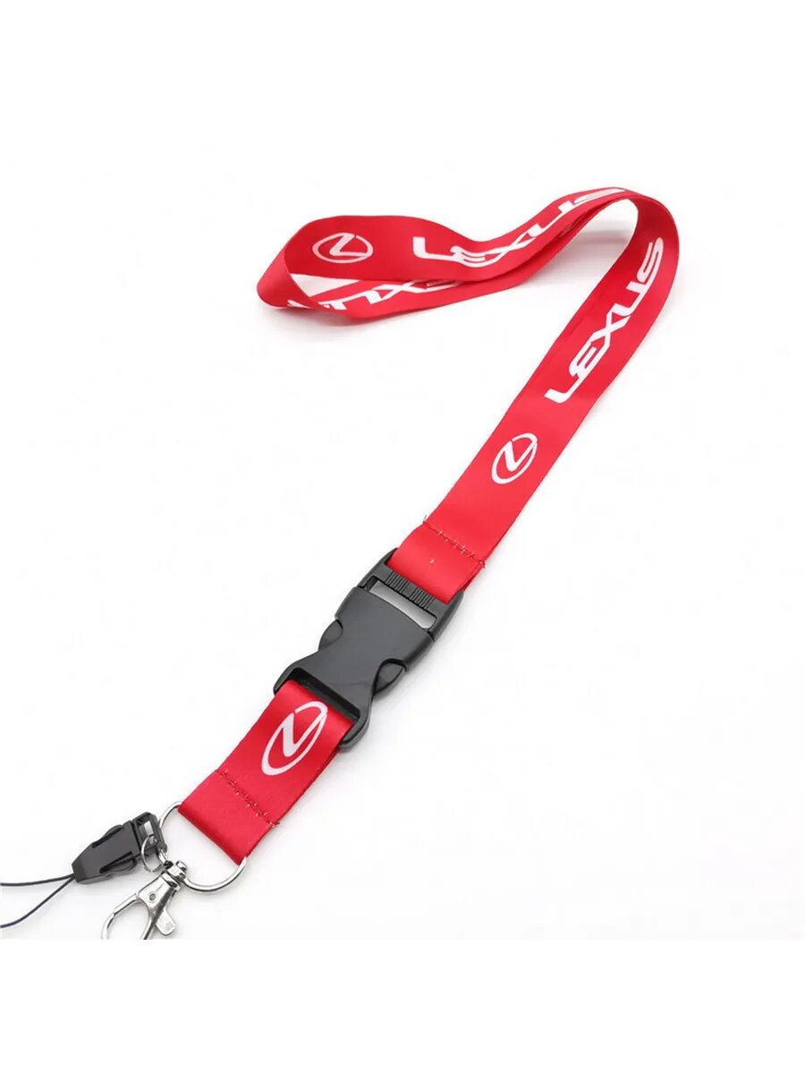 Шнурок для ключей Lexus (красный)