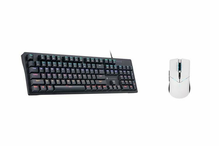 Механическая клавиатура унисекс ThundeRobot KG3104 Midnight Iridescent, черная, 104 клавиши