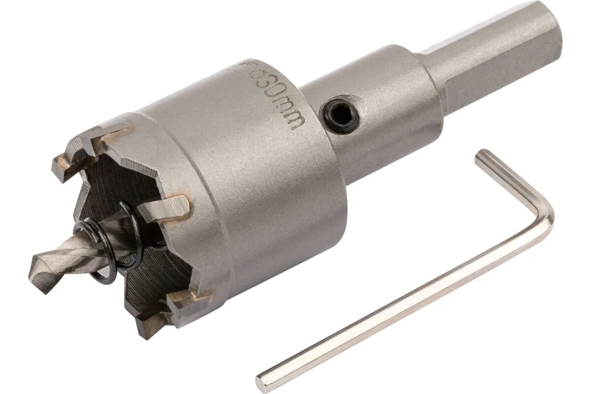 Коронка FIT Профи 30 мм 36830, кольцевая, с карбидными вставками