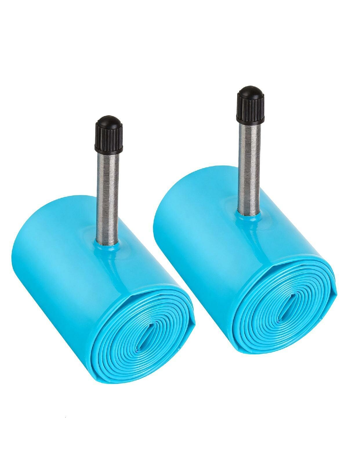 Комплект из 2 внутренних трубок для горных велосипедов Оснащен клапаном сопла, способствующим рациональному использованию и надежному накачиванию