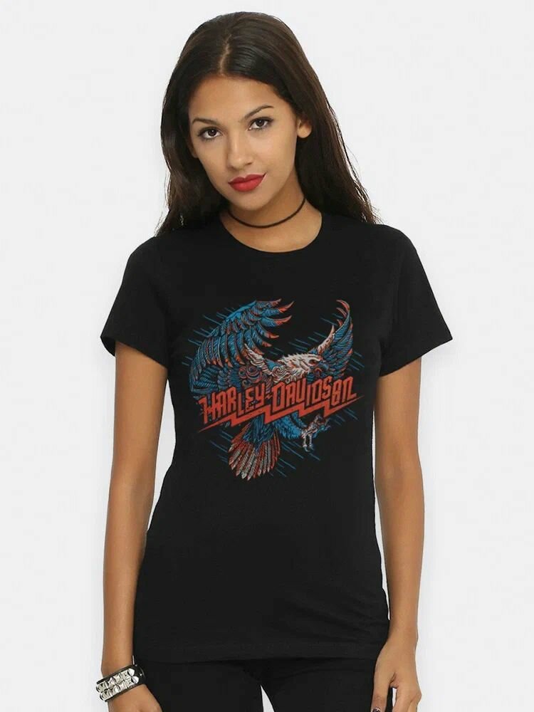 Футболка Харлей Девидсон / Harley Davidson / Женская