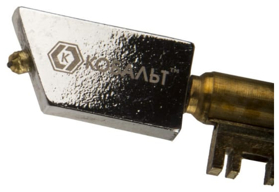 Стеклорез Кобальт алмазный для стекла толщиной 2-8мм размер 180мм