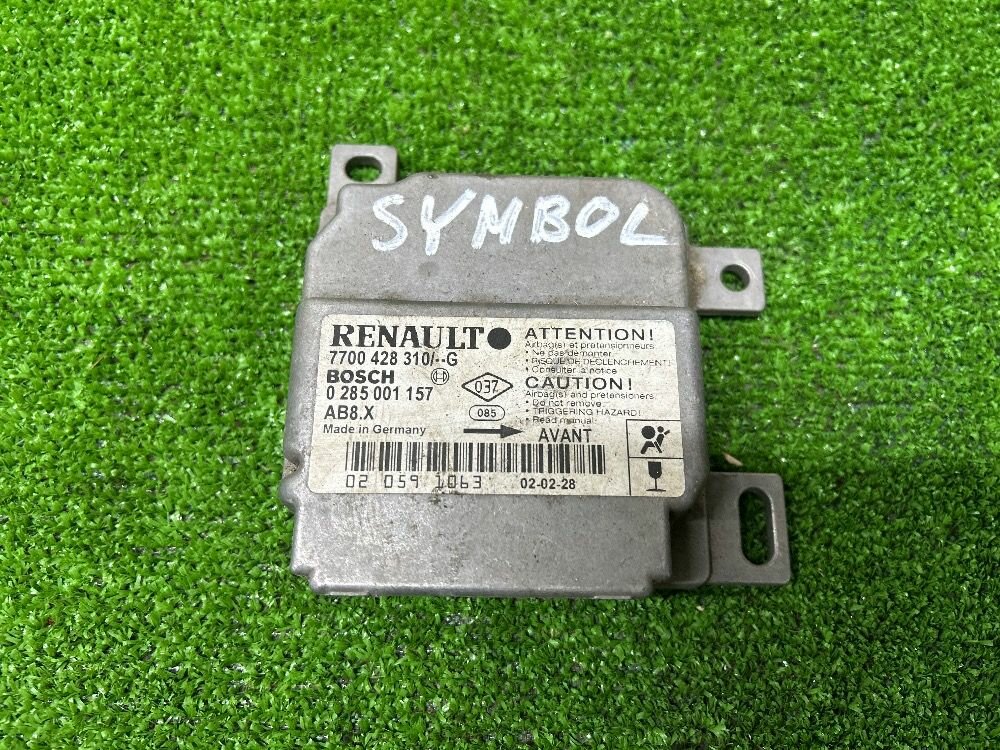 Блок управления SRS Renault Symbol