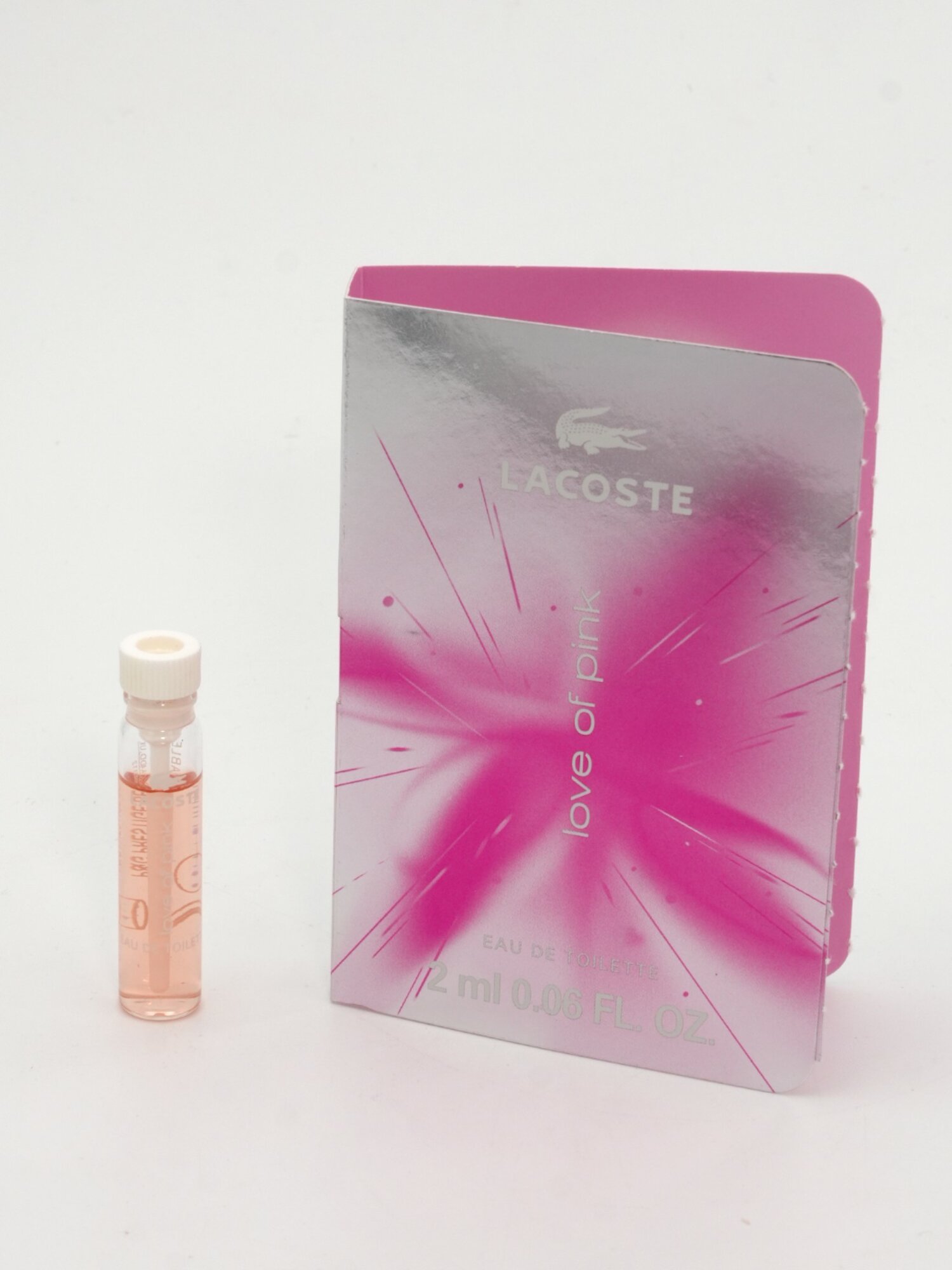 Туалетная вода женская Lacoste LOVE OF PINK 2мл (edT - eau de Toilette)