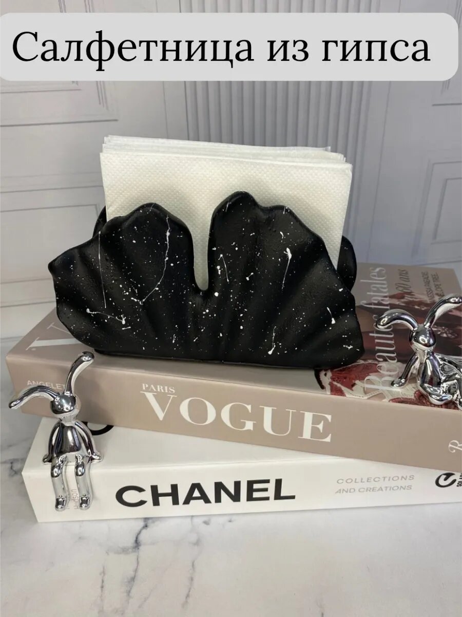 Салфетница из гипса