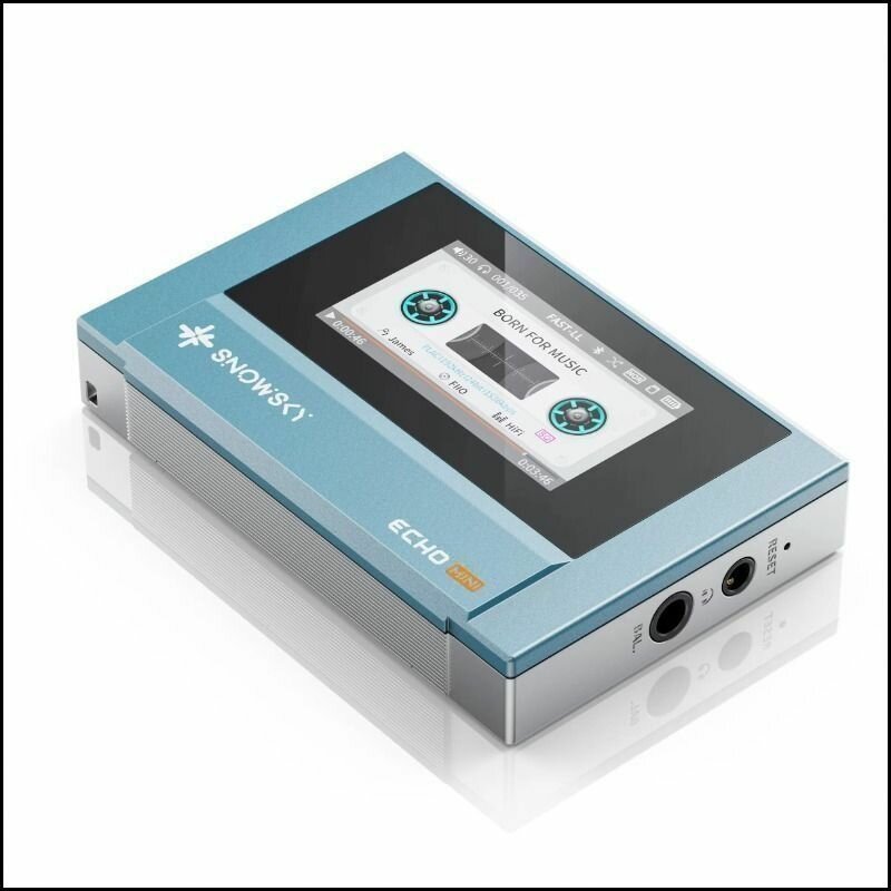 Бестселлер FiiO SnowSky Echo Mini, портативное аудиоустройство с поддержкой HiFi и Bluetooth, обеспечивающее до 15 часов автономной работы, оснащенное выходами на наушники 3,5 мм и 4,4 мм