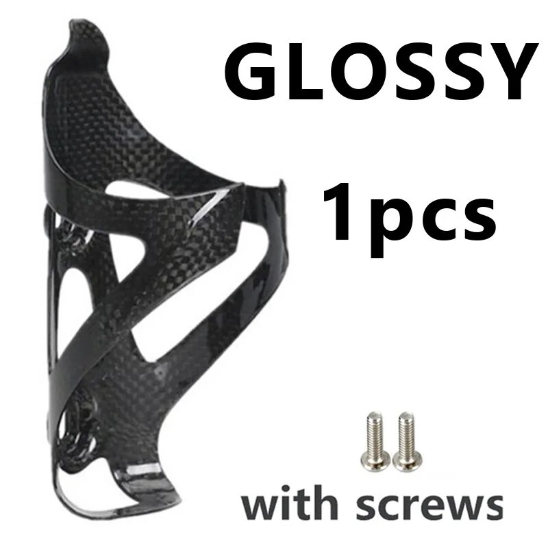 Черный карбоновый держатель для бутылки KOCEVLO Gloss 1pcs