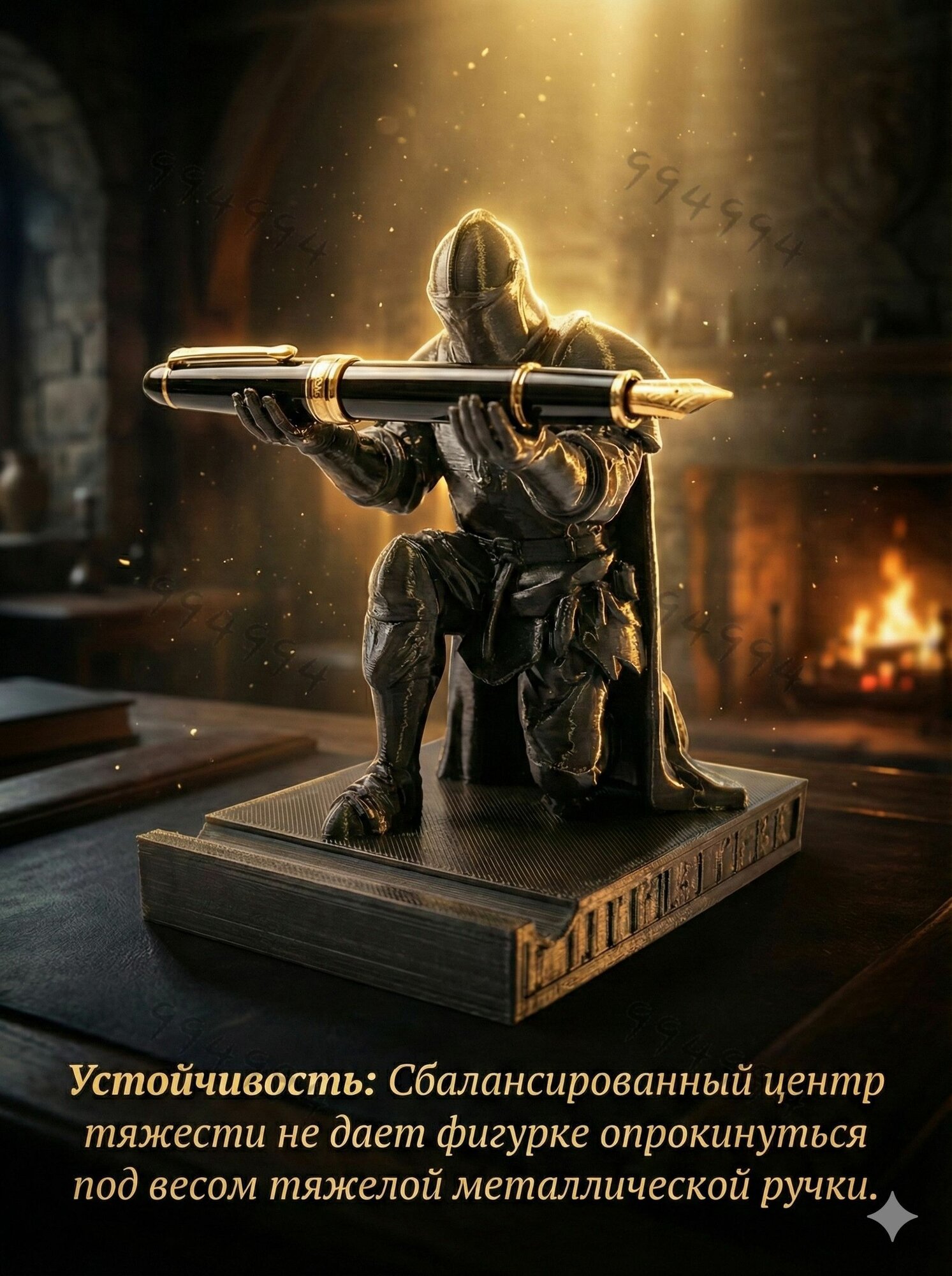 Подставка для ручки Рыцарь