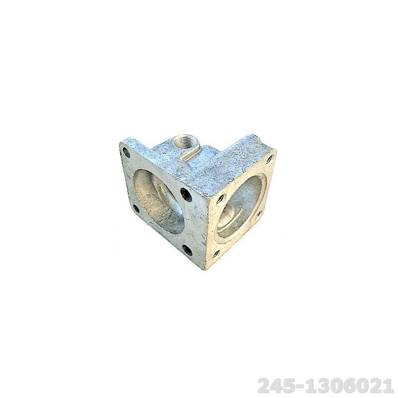 Корпус термостата нижний 245-1306021 Д-245, на колесные тракторы и экскаваторы марки МТЗ