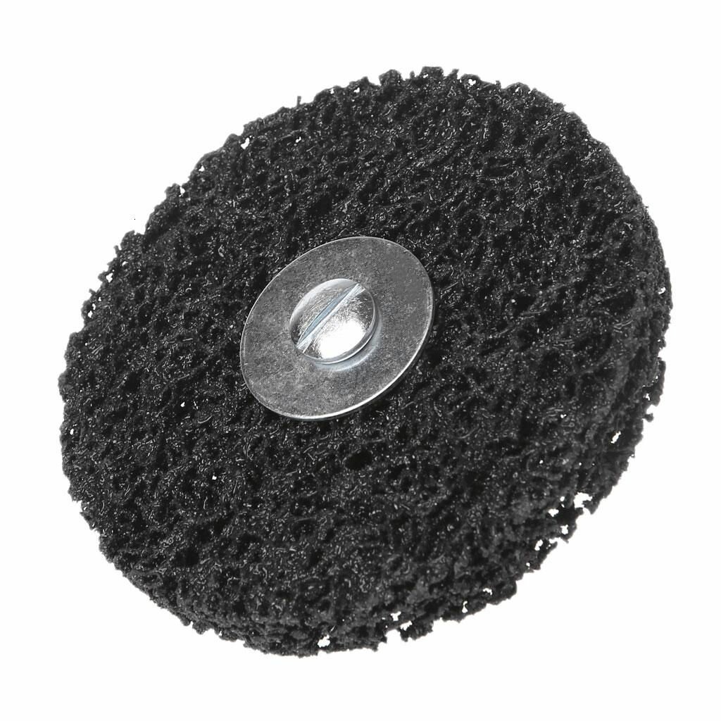 Черное круглое осевое колесо с бриллиантом black 100*6 мм