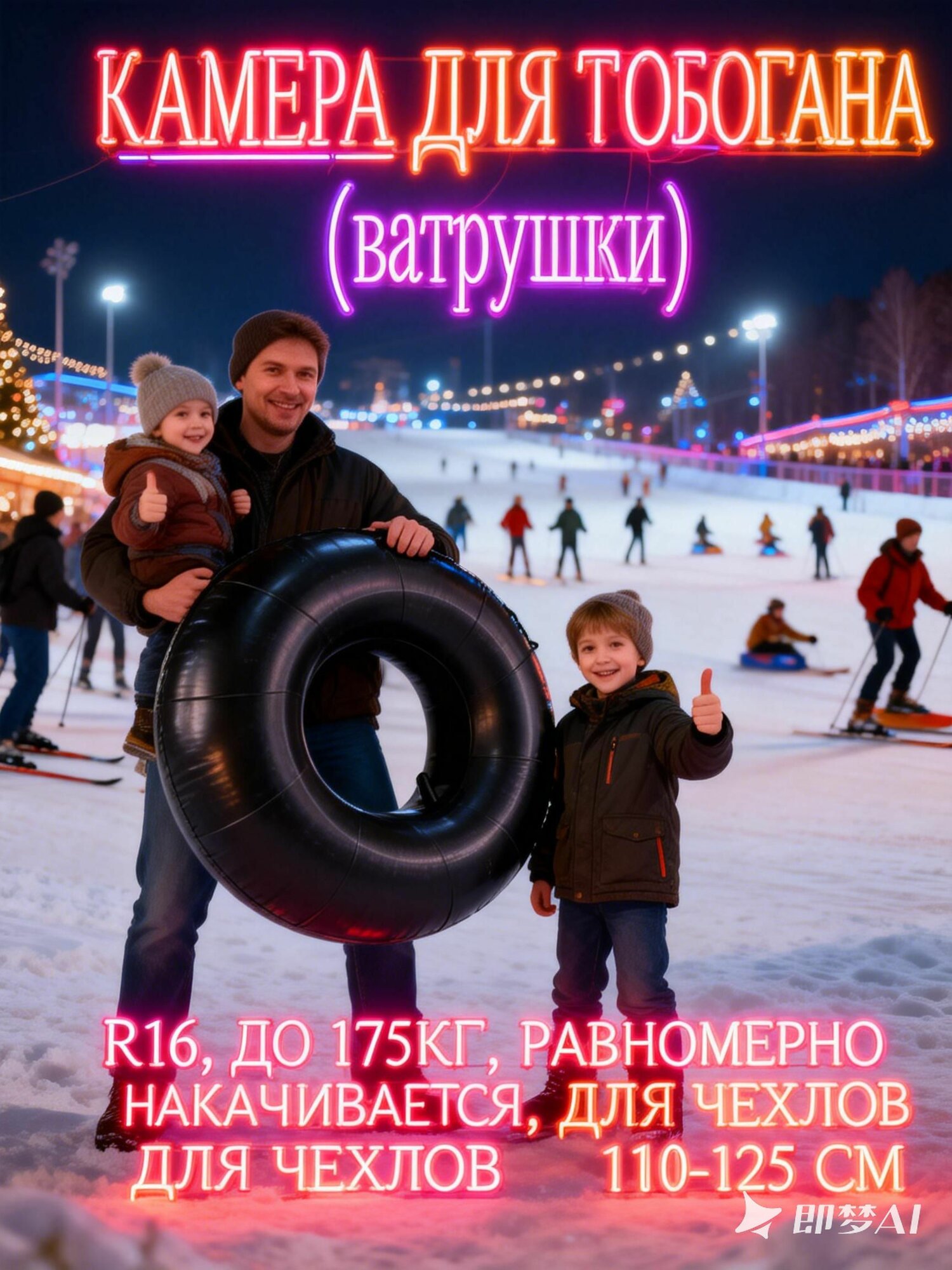 Камера для тюбинга