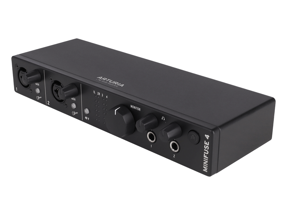 Arturia MiniFuse 4 Black - USB Аудиоинтерфейс