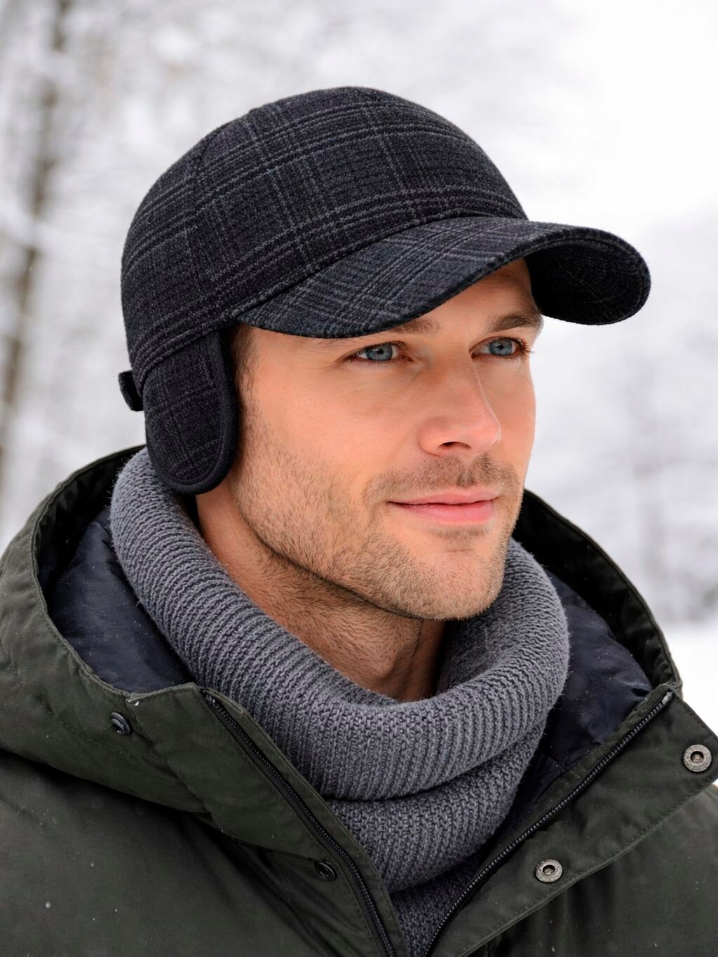 Бейсболка Осень-зима 2026 для мужчин