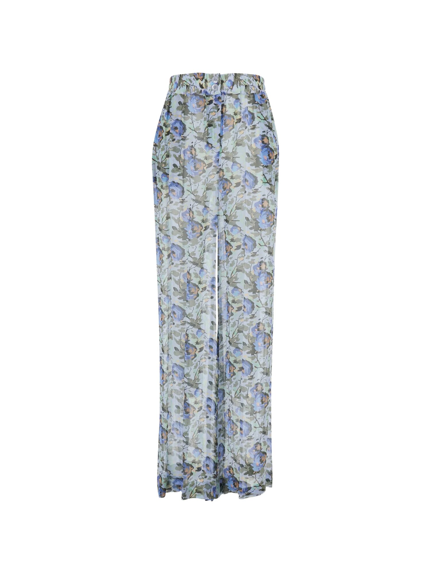 Брюки Floral-print palazzo pants