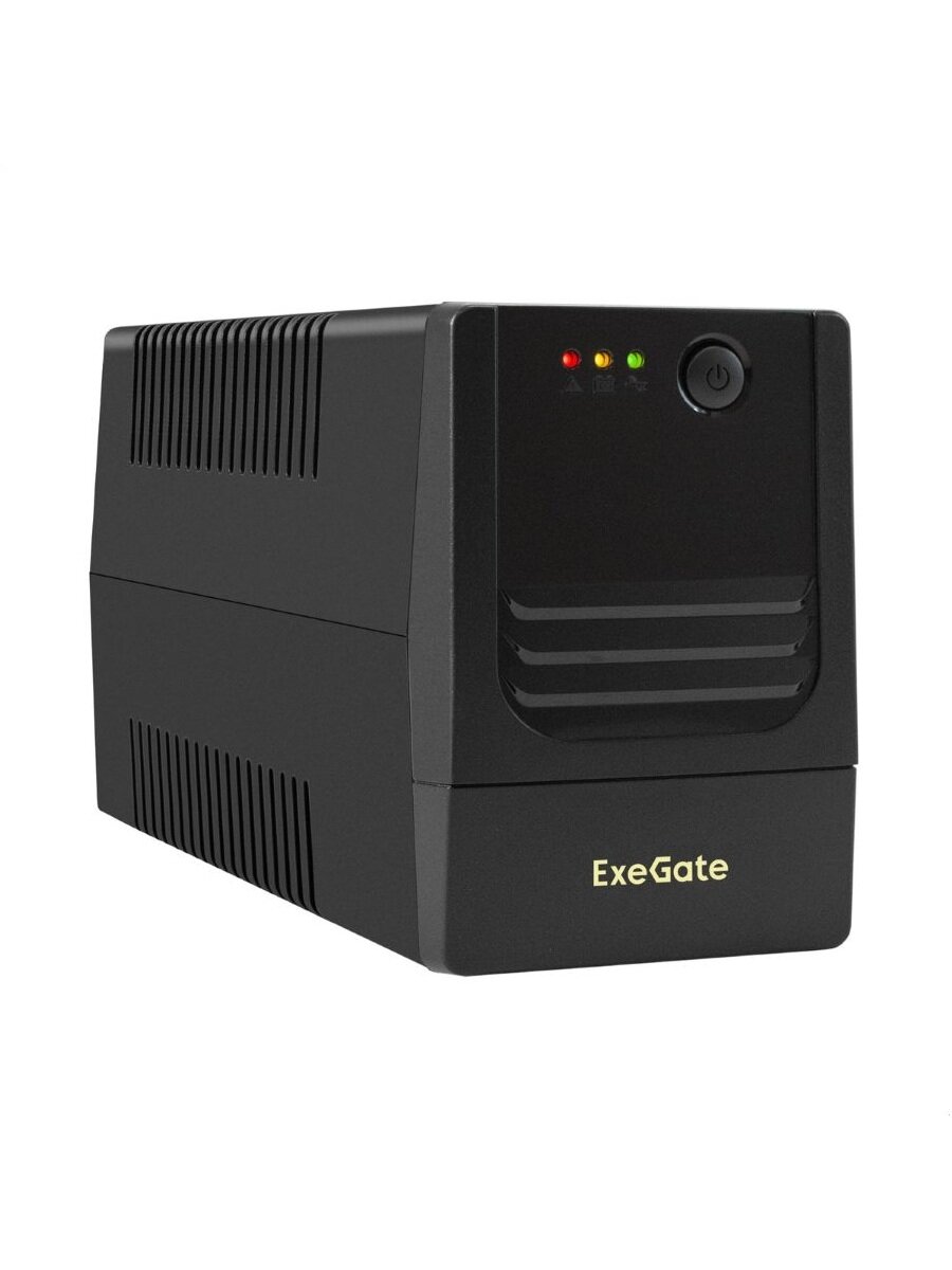 ИБП Источник бесперебойного питания Exegate Power NB-400. LED. AVR.2SH 240 Вт, Линейно-интерактивный