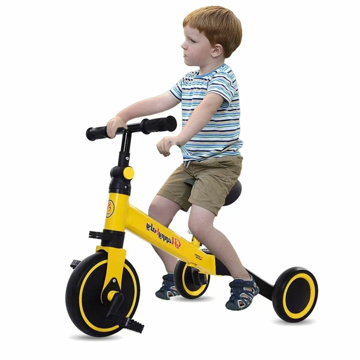 Беговел Детский От 1Лет Трехколесный С Педалями 3 Режима Для Разных Возрастов