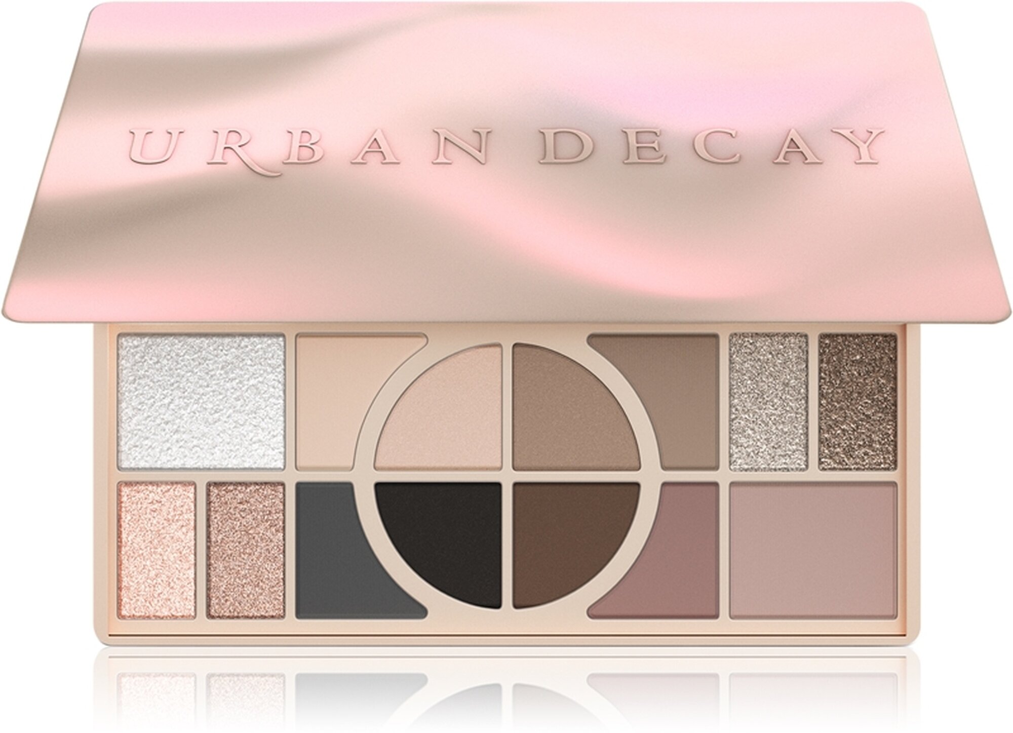 Urban Decay Палетка теней для век Naked Shaped Eyeshadow Palette 160.6 г - оттенок Cool