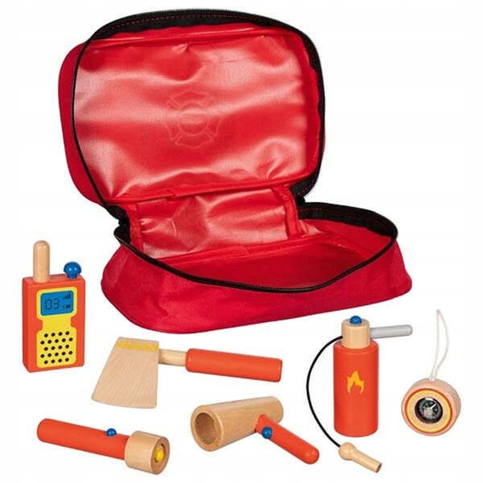 Деревянные игрушки Goki - Спасательная сумка пожарного -4013594515597