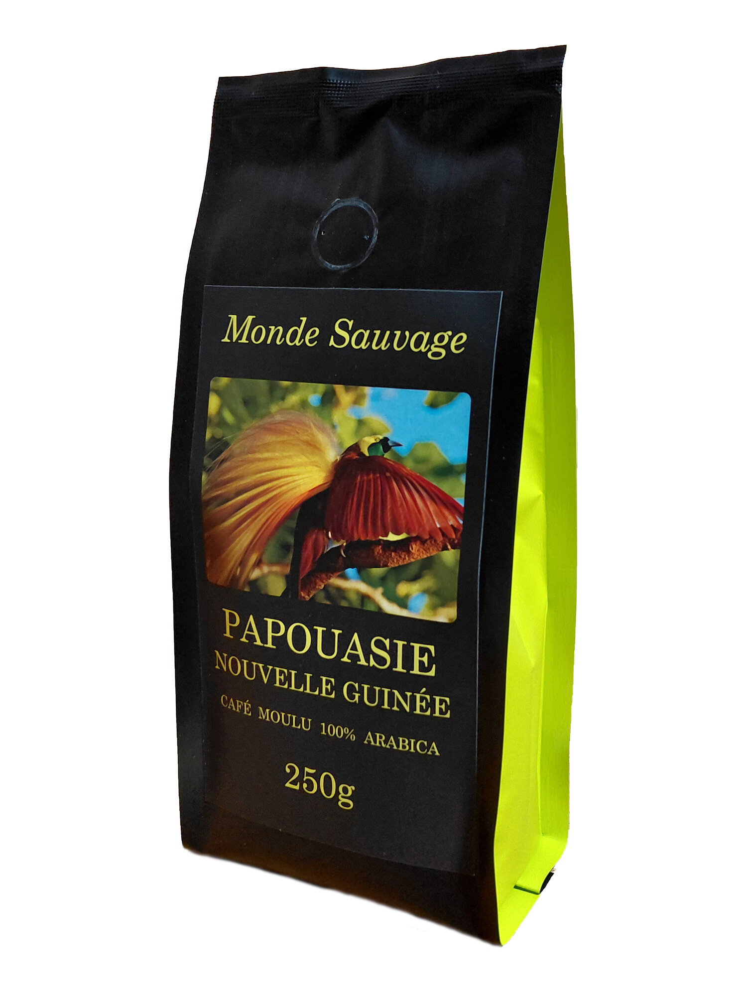 Кофе молотый Монд Саваж Папуа Новая Гвинея 250г