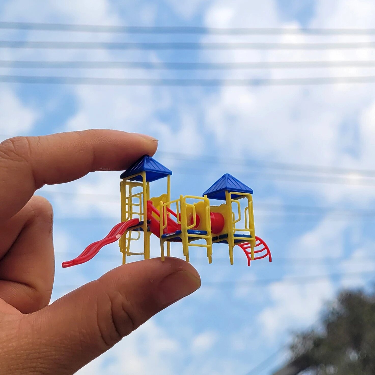 Миниатюрная горка FunTrying N scale, цвет: N scale
