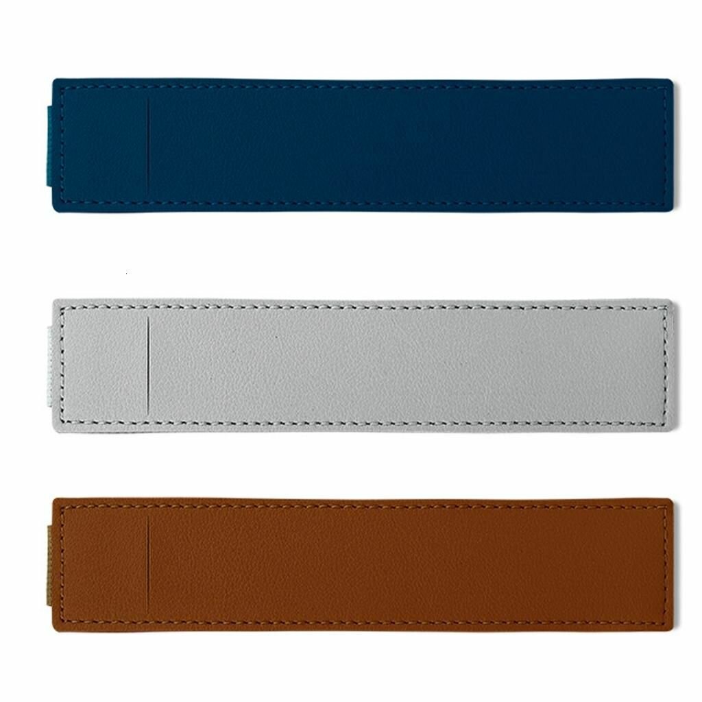 Держатель для ручки эластичный, 3 шт, Темно-синий коричневый серый - Одиночный