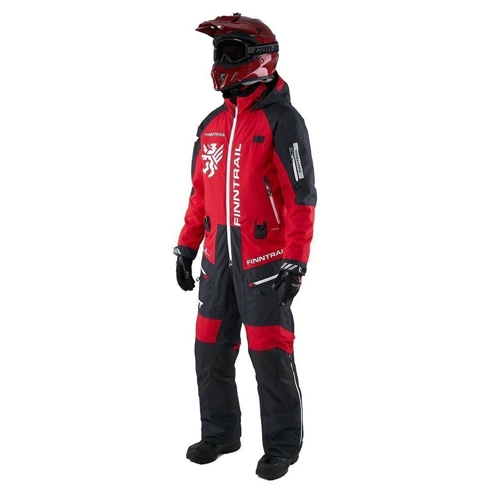 Комбинезон для снегохода Finntrail Float-O Red. XXL. Красный