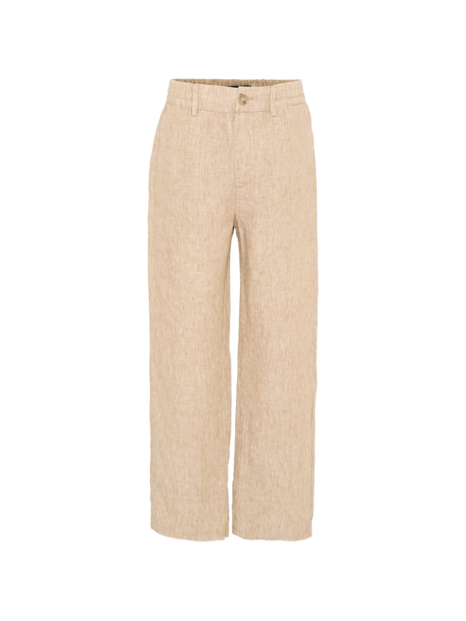 Брюки Buttoned linen trousers