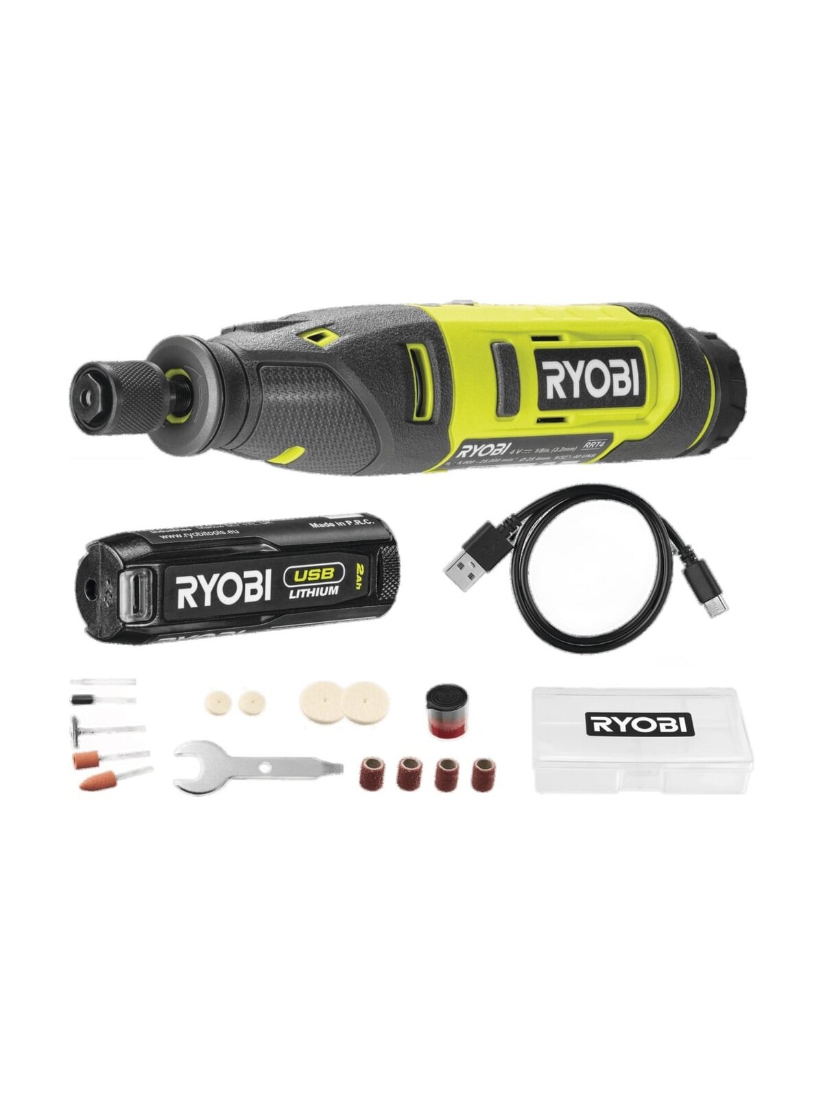 Гравировальная машина Ryobi RRT4-120GA15 4 В 5133005634