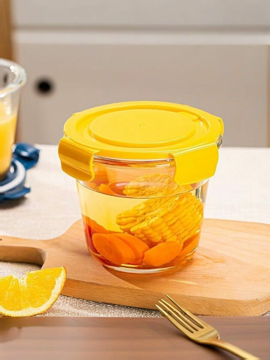 Контейнер пищевой "Стеклянные контейнеры", 700 мл, 1 шт