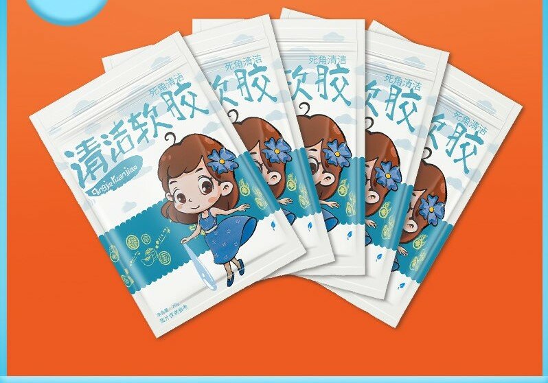 Гель-лизун, очиститель для уборки салона автомобиля, клавиатуры, смартона, шерсти животных, мелкого мусора, пыли.