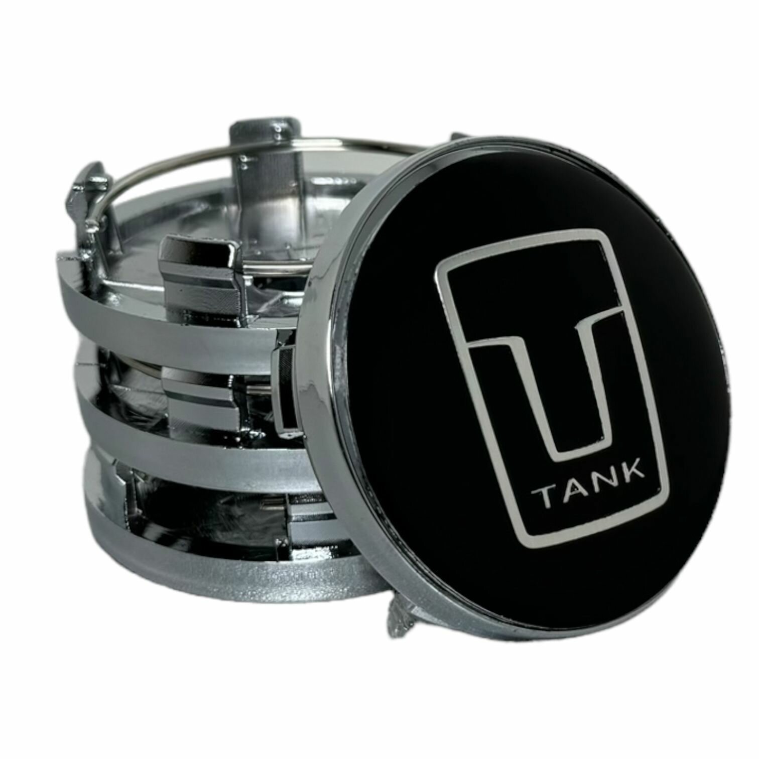 Колпачки заглушки на литые диски TANK (танк) 60/56/9, 4 колпачка