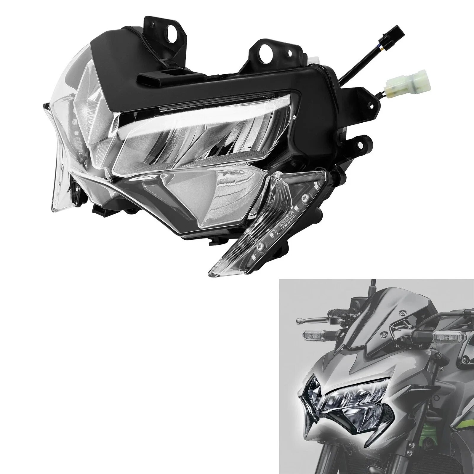 Светодиодная фара для мотоцикла KAWASAKI Z900 2020-2024
