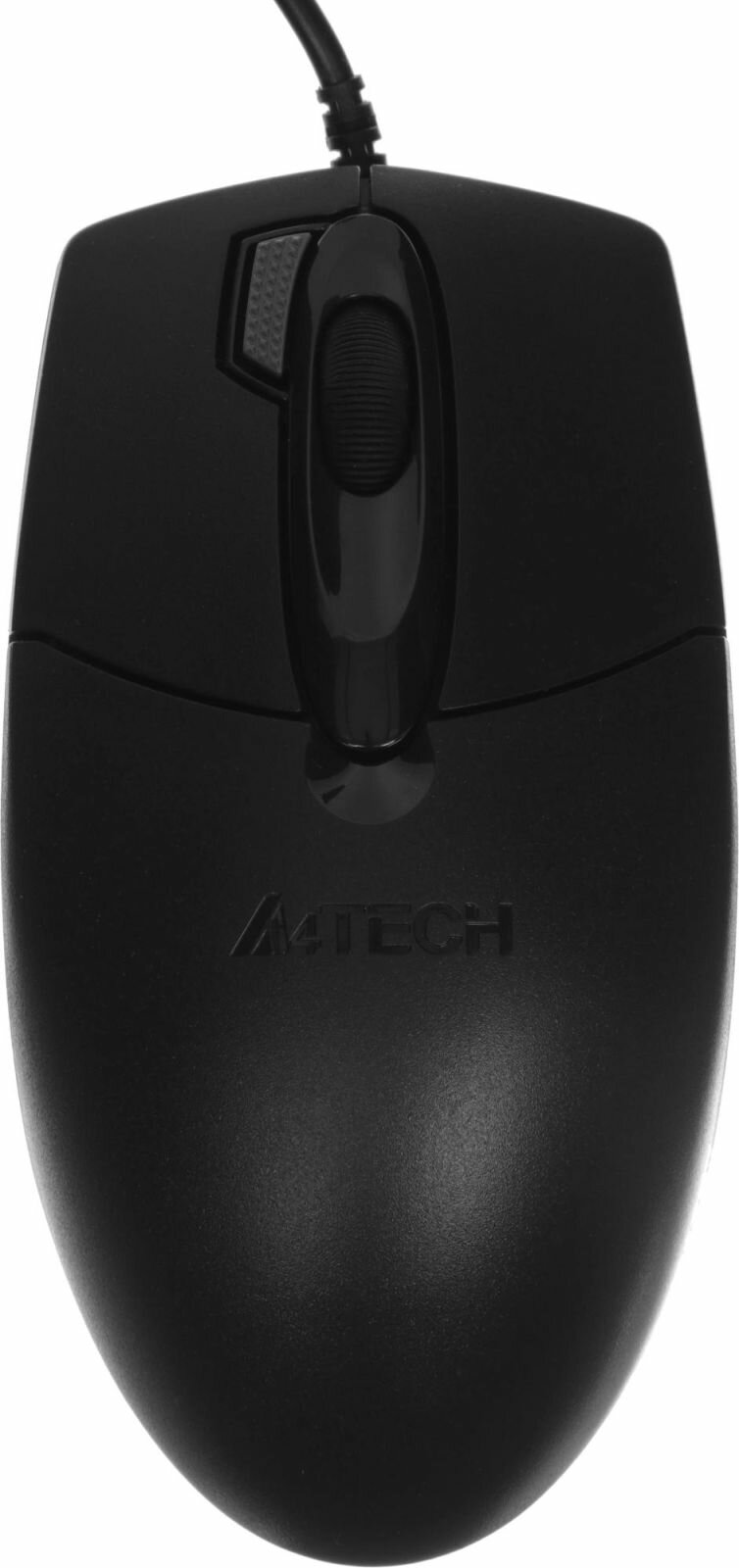 Компьютерная мышь A4Tech черная, оптическая, 1200dpi, USB, 4but (OP-730D)
