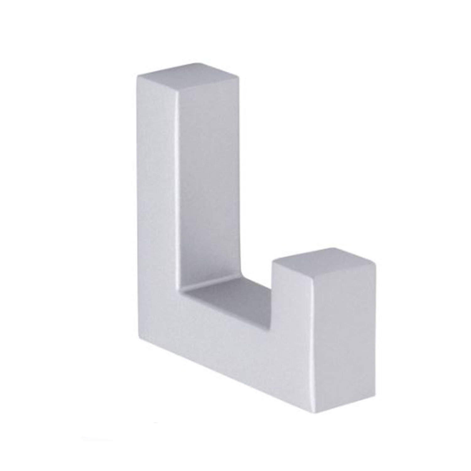 Крючок однорожковый EVA NEO / алюминий матовый SC