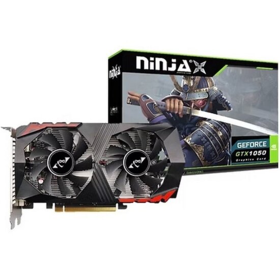 Видеокарта Sinotex NINJA () GeForce GTX 1050 2 FAN 4G