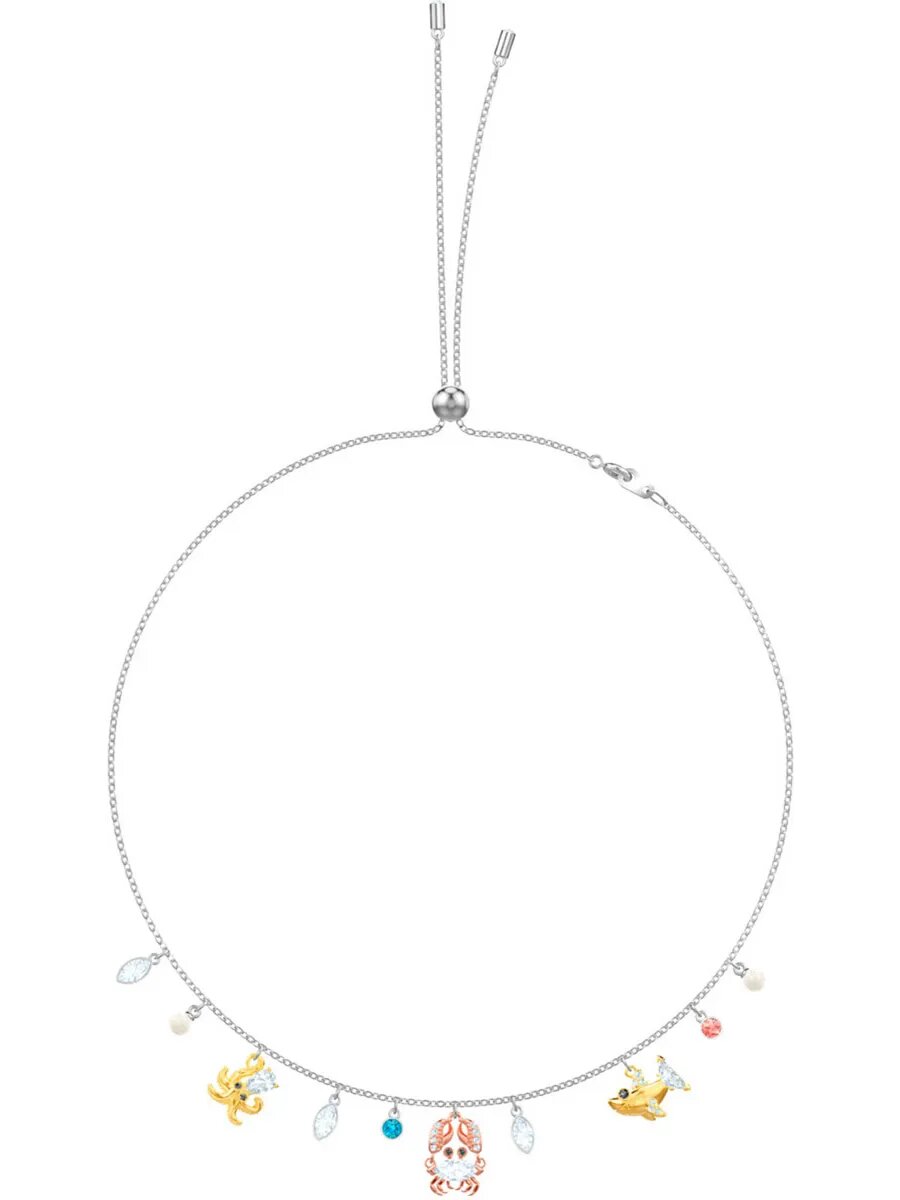 Колье, кристаллы Swarovski
