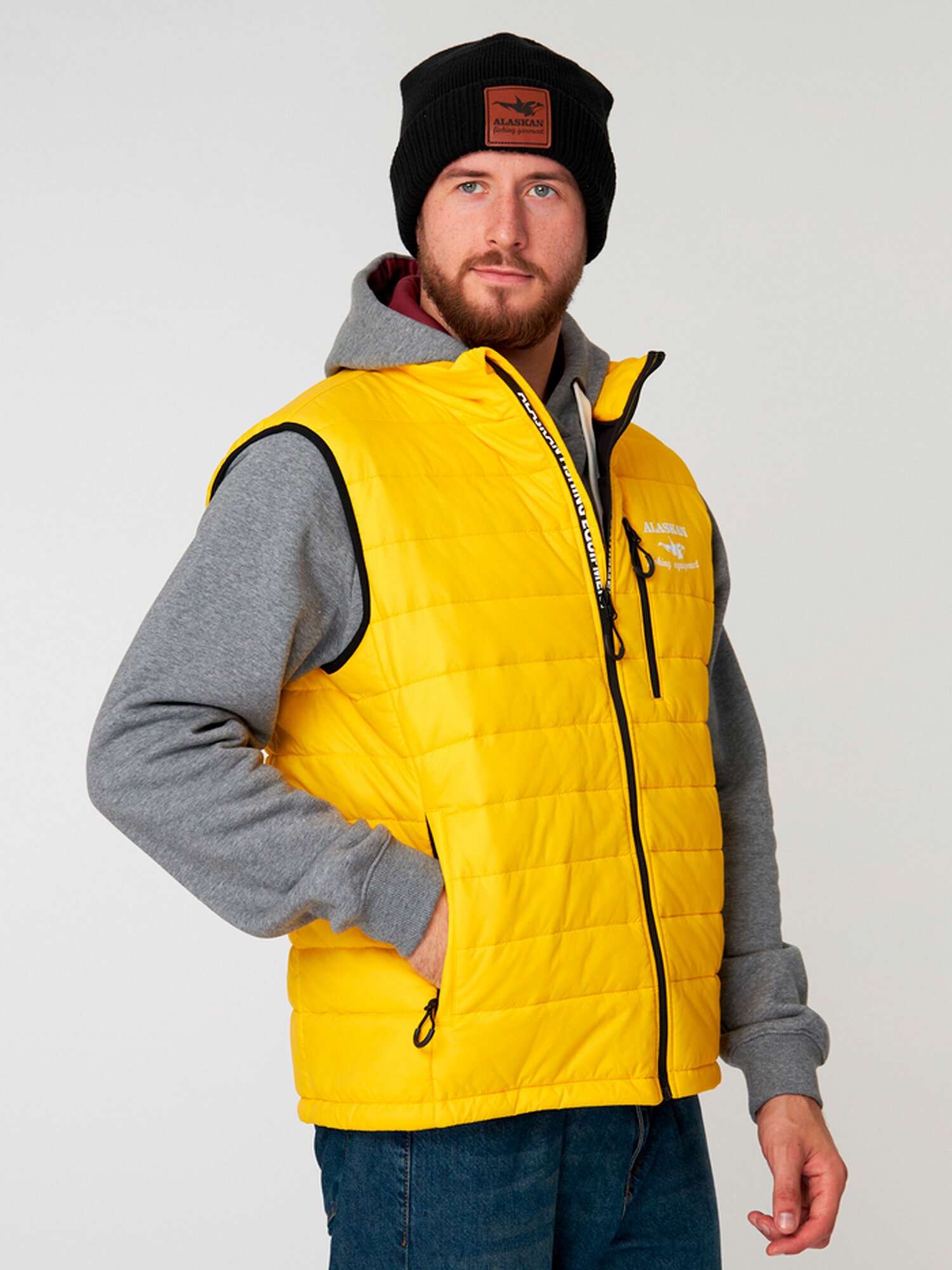 Жилет Alaskan Juneau Vest Yellow XL утепл. стеганый