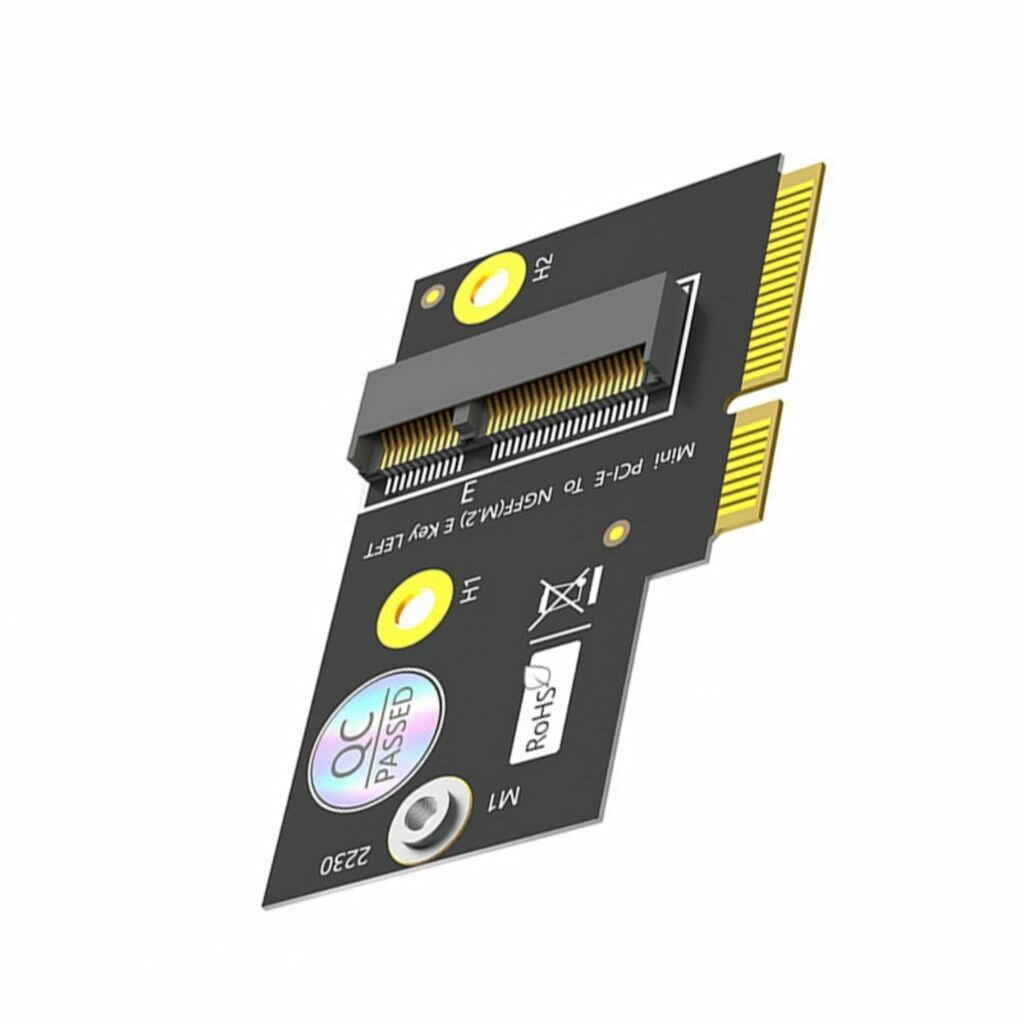 Адаптер NGFF M.2 KeyE на Mini PCIe для WiFi карты AX210 AX200 9260NGW