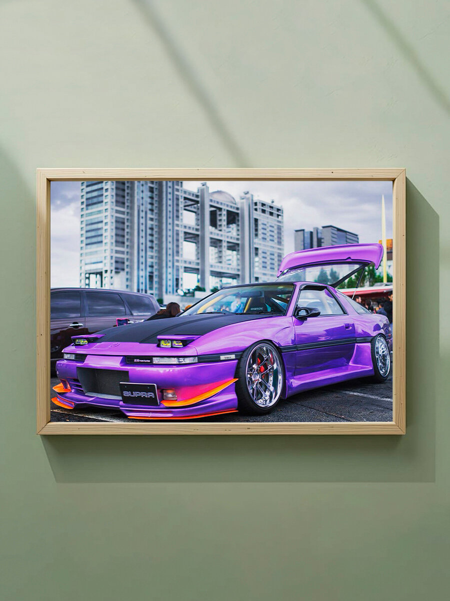 Постер, плакат на стену "JDM Nissan Silvia" 42Х29,7см (А3)
