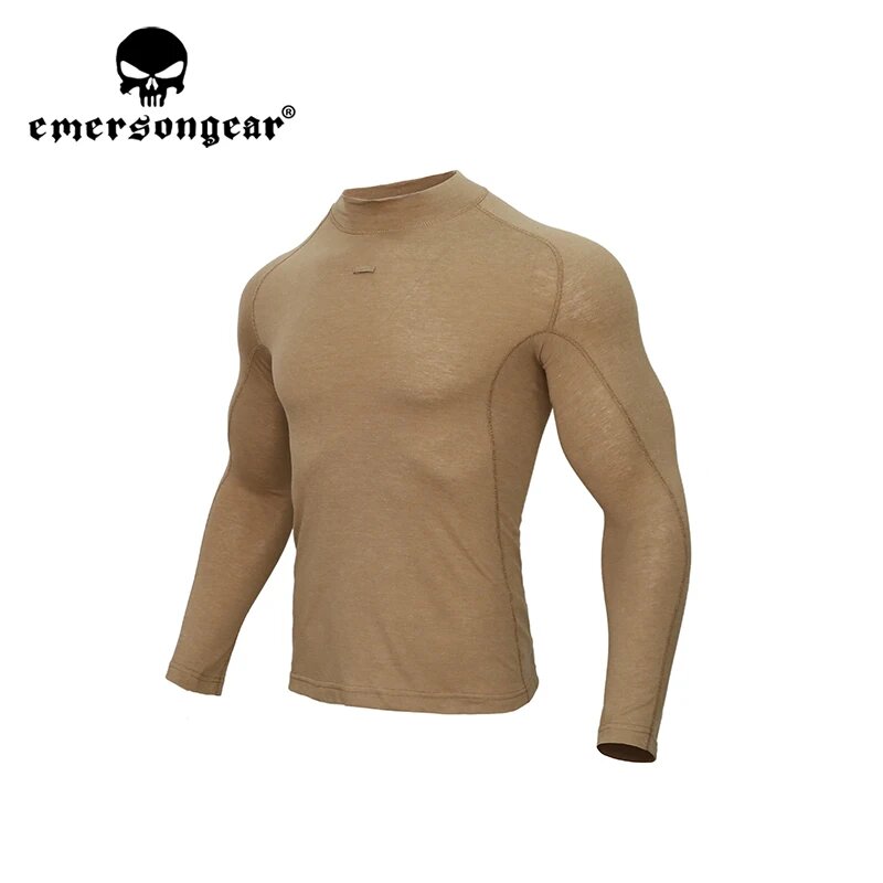 Emersongear Blue Label Series Marsh Frog тренировочная футболка из хлопка и Бежевый, XXL, CB