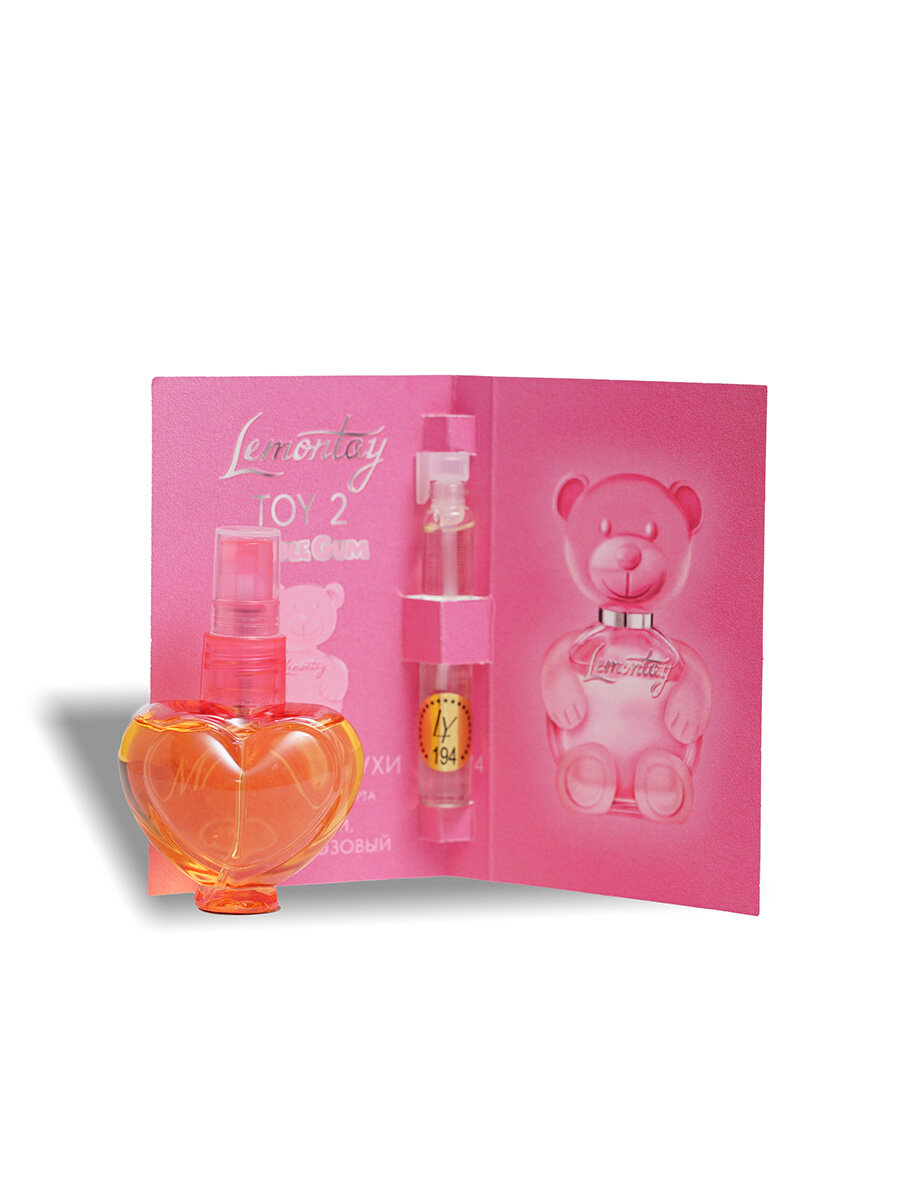 Lemontay №194, духи женские Toy 2 Bubble Gum, флакон с распылителем 25 мл + подарок масляные духи 3 мл