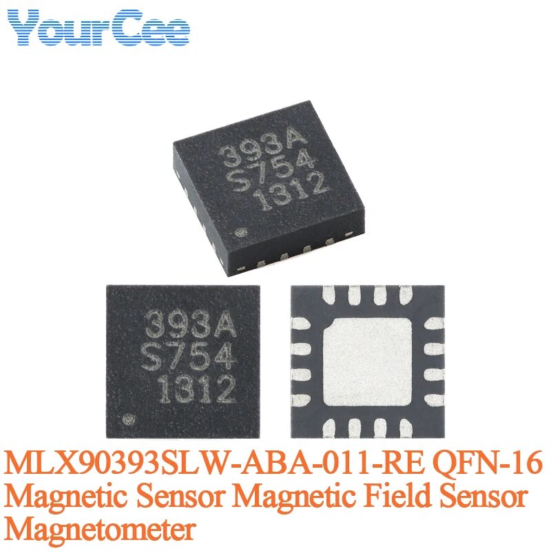 Датчики MLX90632SLD-DCB, MLX90365LGO-ABD, MLX90365LDC-ABD, 5pcs, MLX90393SLW-ABA-011