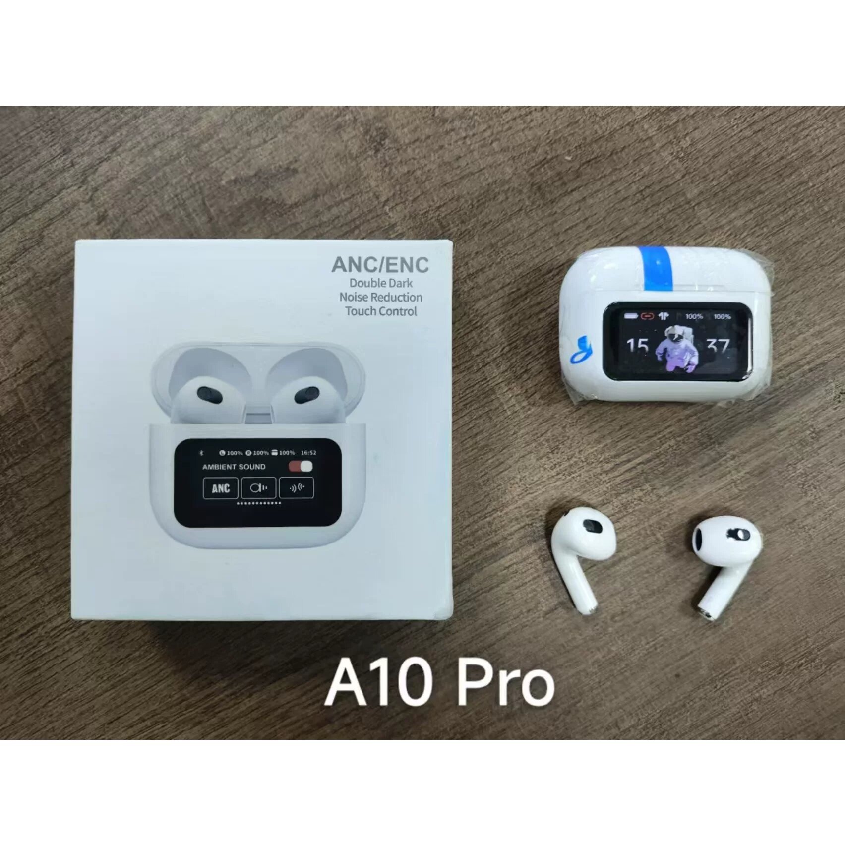 A10 Pro беспроводные наушники для стереозвука, белый цвет