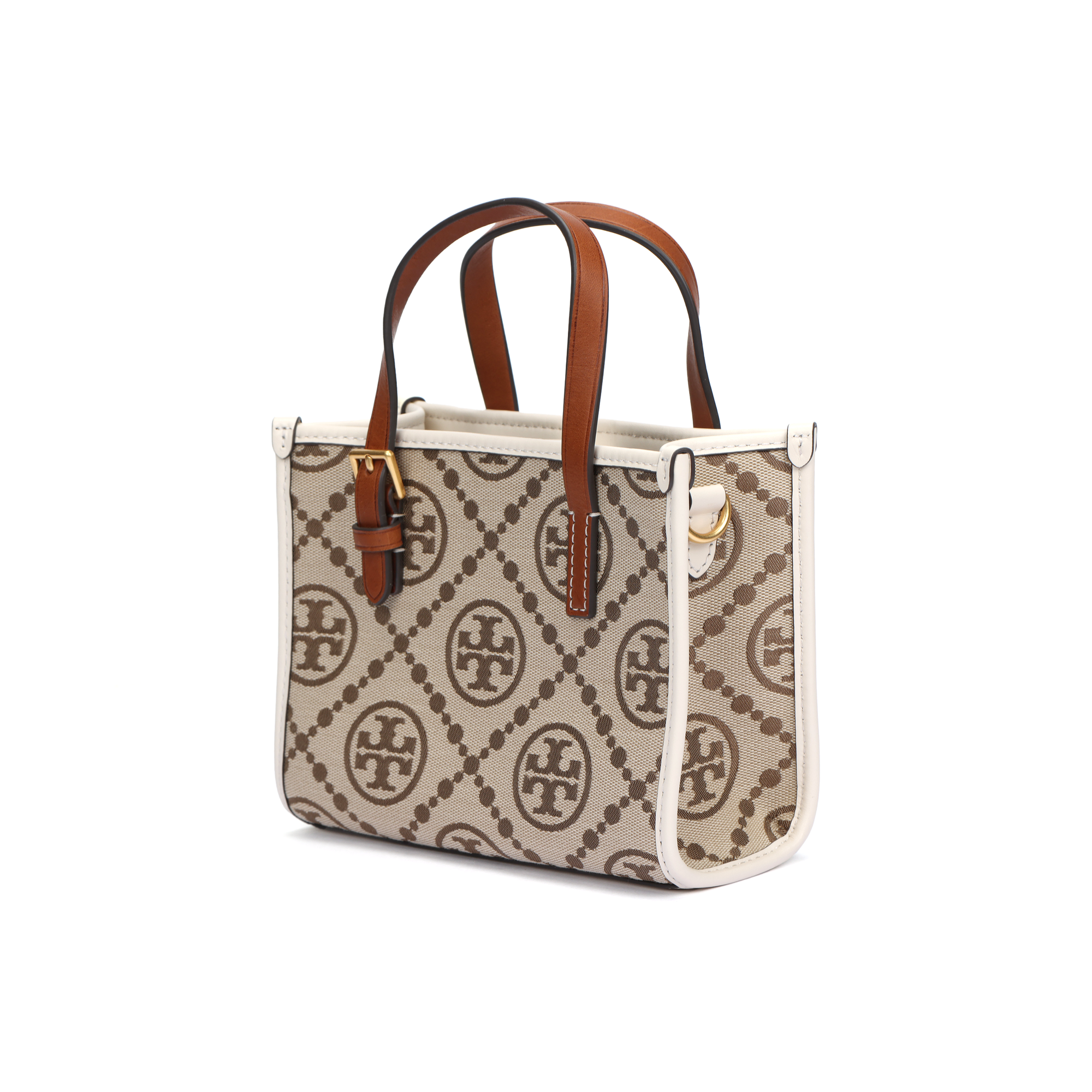 Сумка Tory Burch T Monogram, фактура тиснение — фото 1