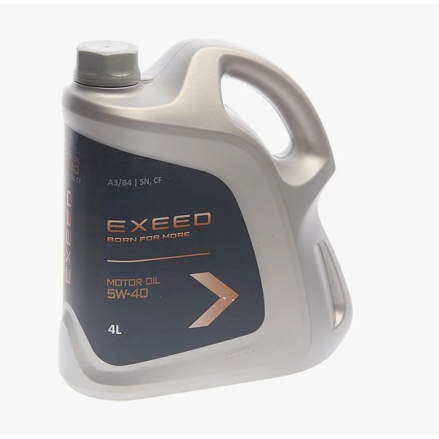 Моторное масло EXEED 5W-40 API SN/CF, ACEA A3/B4 (4л) EXEED5W404, EXEED-5W40-4L